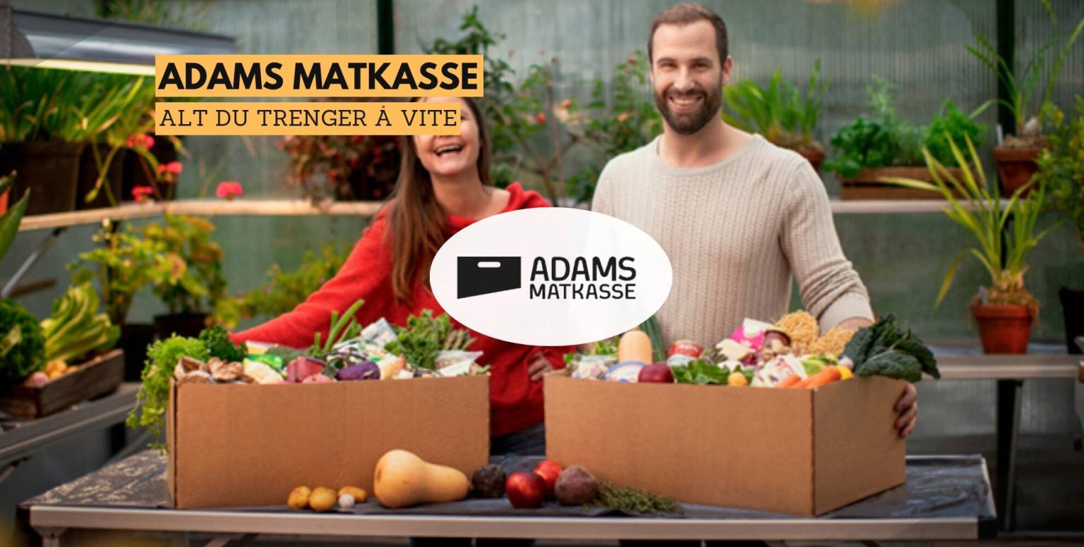 Adams Matkasse: Alt du trenger å vite om denne leverandøren - Smart Kjøkken